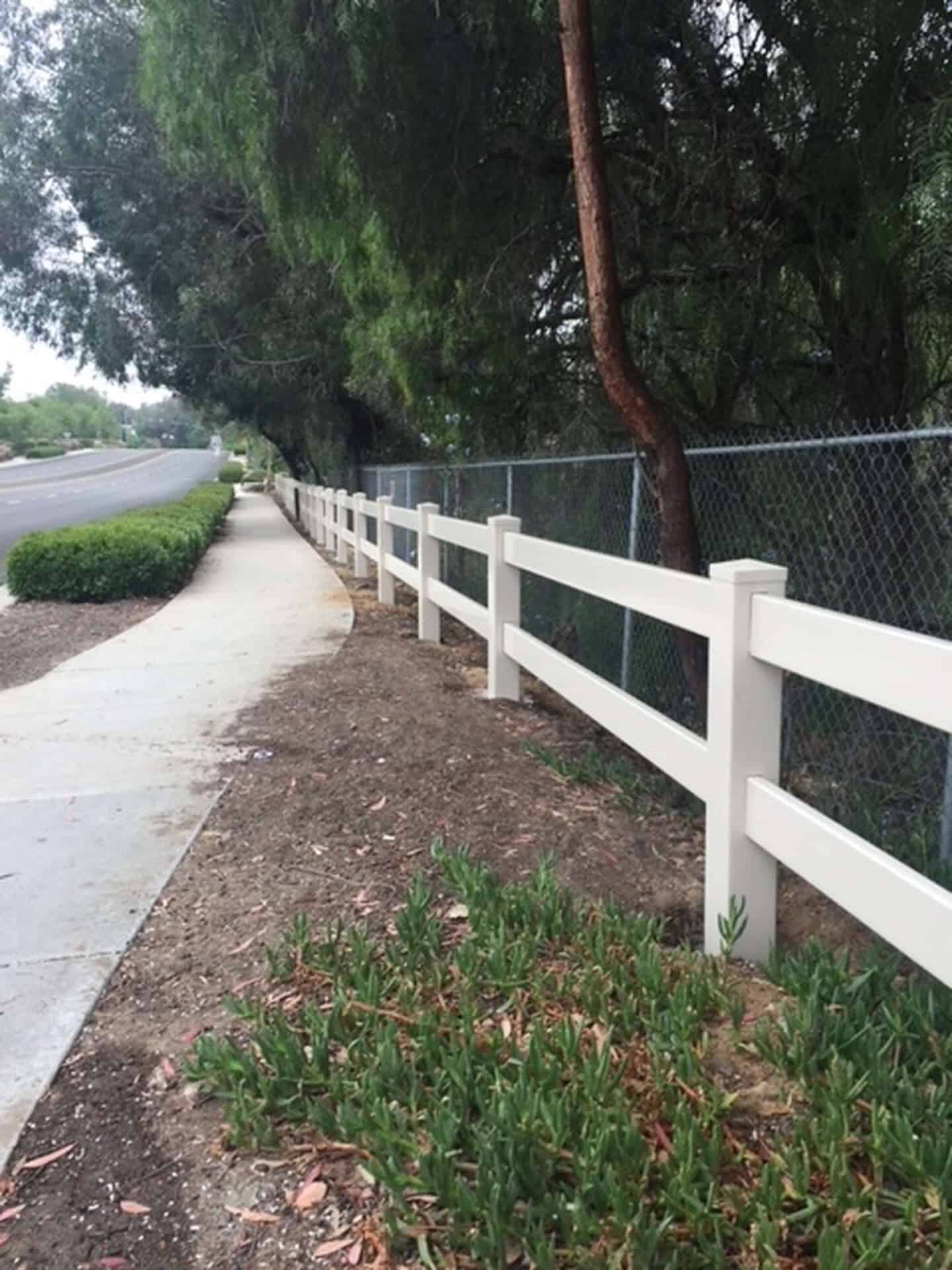 Vinyl Ranch Rail Fence Gallery | Vinyl Pro Fence