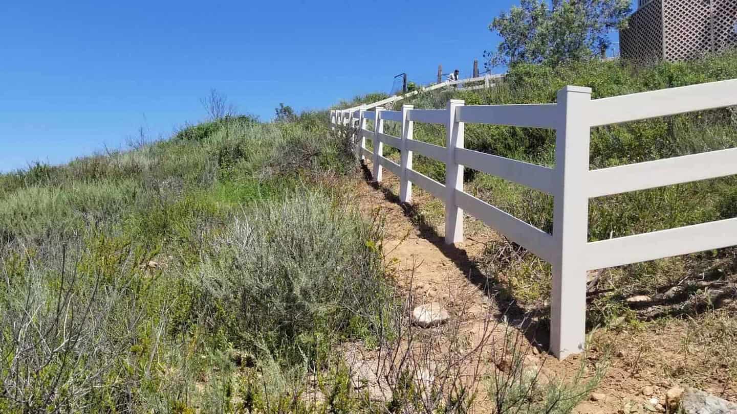 Vinyl Ranch Rails | Vinyl Pro Fence