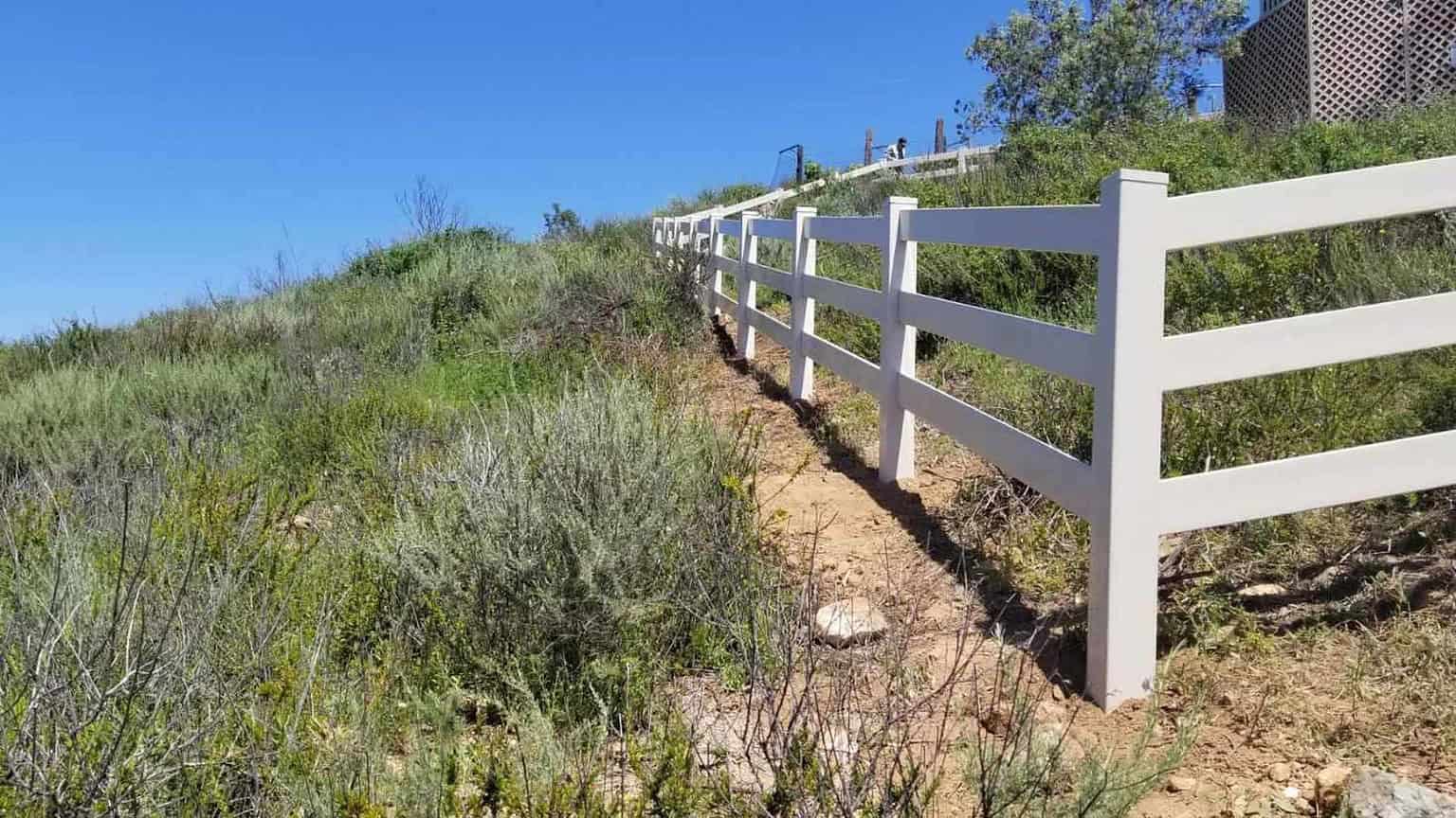 Vinyl Ranch Rails | Vinyl Pro Fence