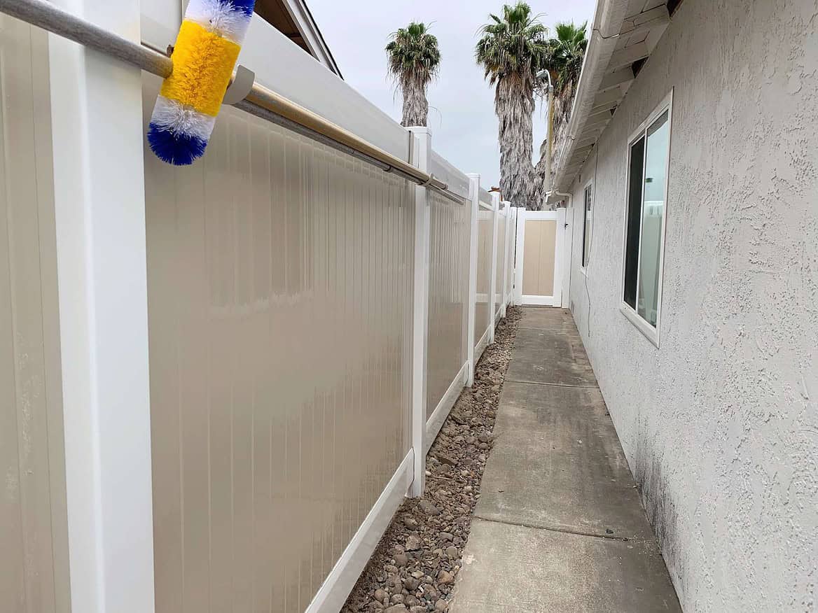 Colored Vinyl Fence Gallery | Vinyl Pro Fence