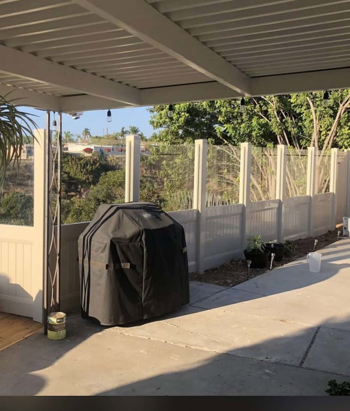 Vinyl Semi Privacy Fences | Vinyl Pro Fence